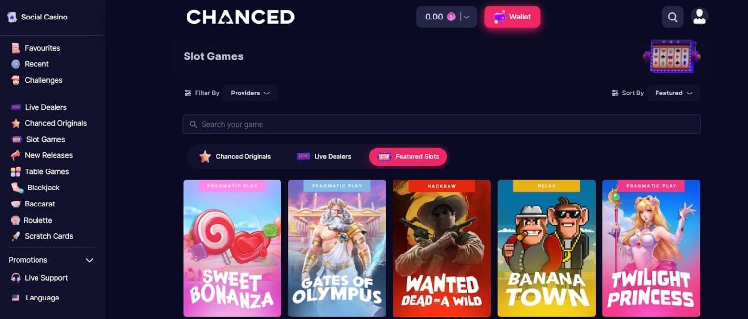 Chanced Casino Review 2024 | Ratings and Assessment