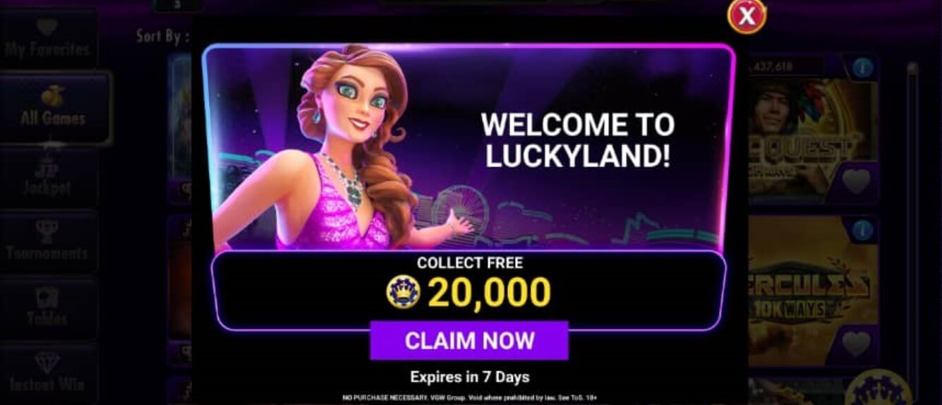 LuckyLand Slots Review 2025 | Ratings and Assessment