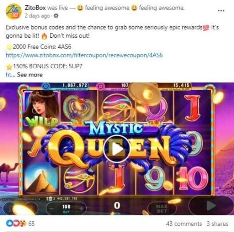 ZitoBox Social Casino Review 2024 | Ratings and Assessment