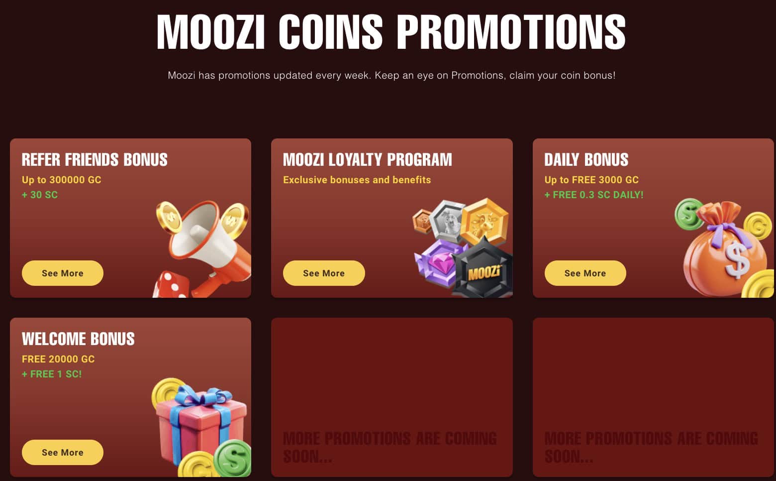 Moozi Social Casino Review 2025 | Ratings and Assessment