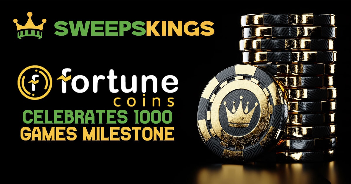 Fortune Coins Celebrates 1000 Games Milestone