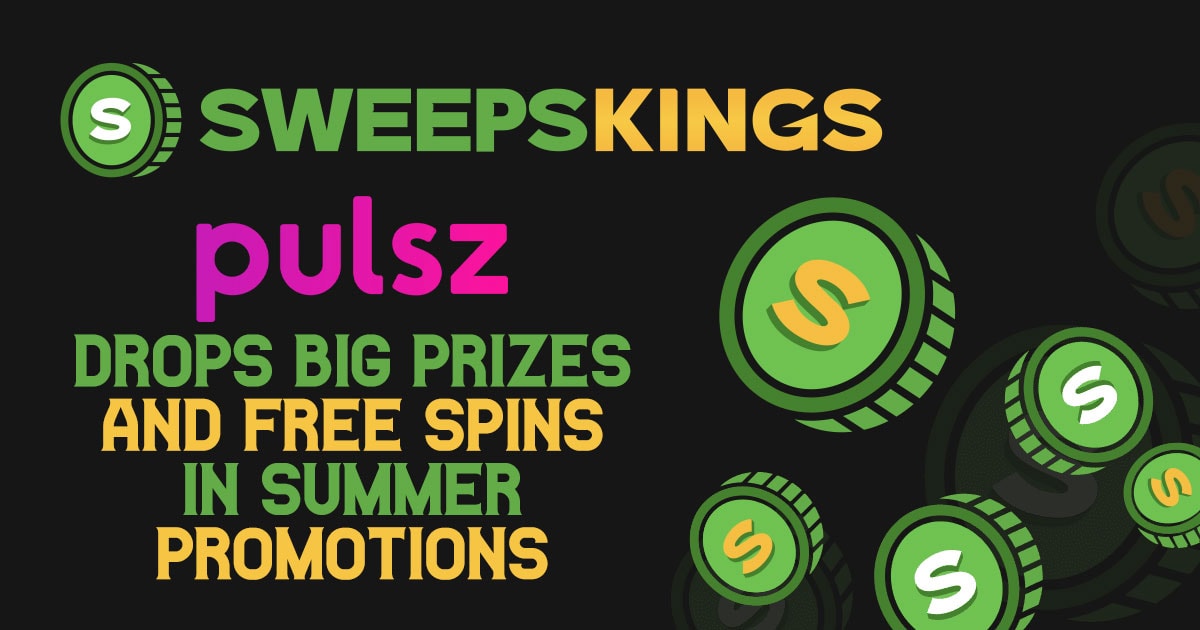 Pulsz Drops Big Prizes & Free Spins in Summer Promotions