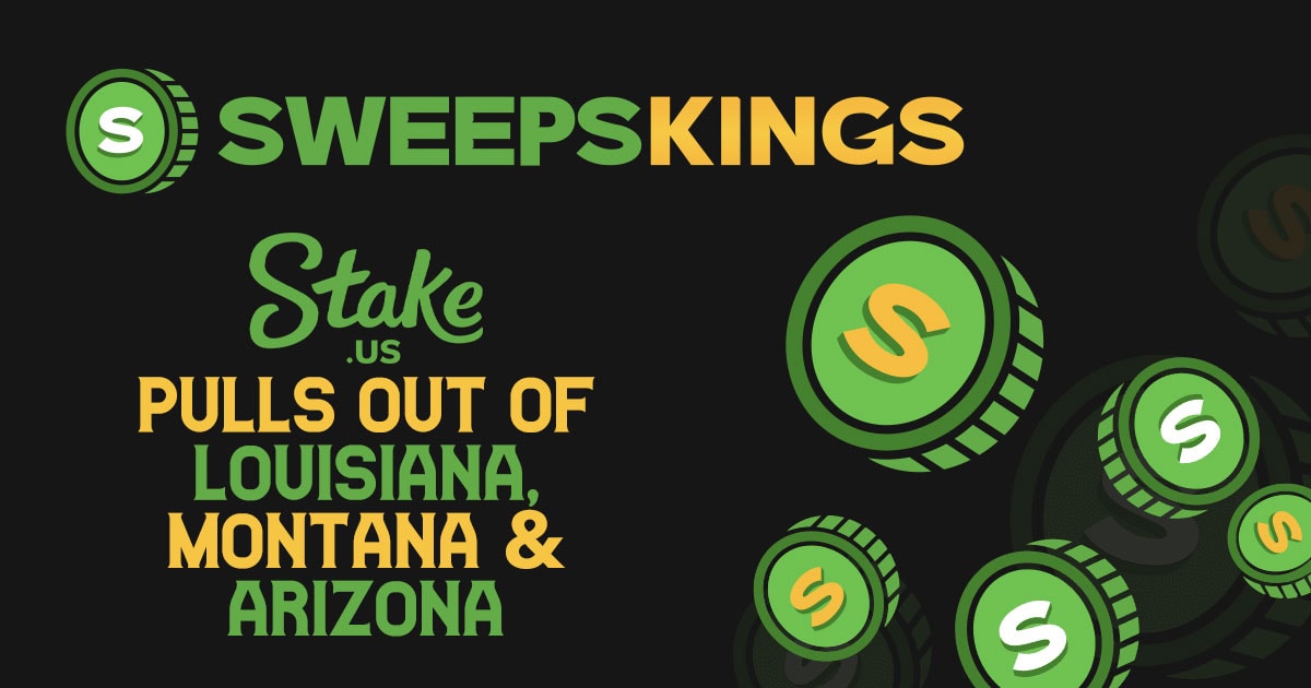 Stake.us Pulls Out of Louisiana, Montana & Arizona