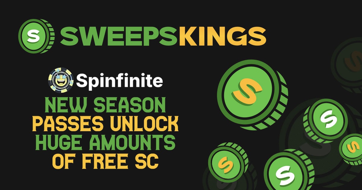Spinfinite’s New Season Passes Unlock Huge Amounts of Free SC