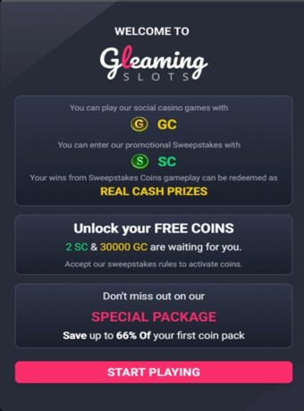 Gleaming Slots Review 2026 | Ratings and Assessment