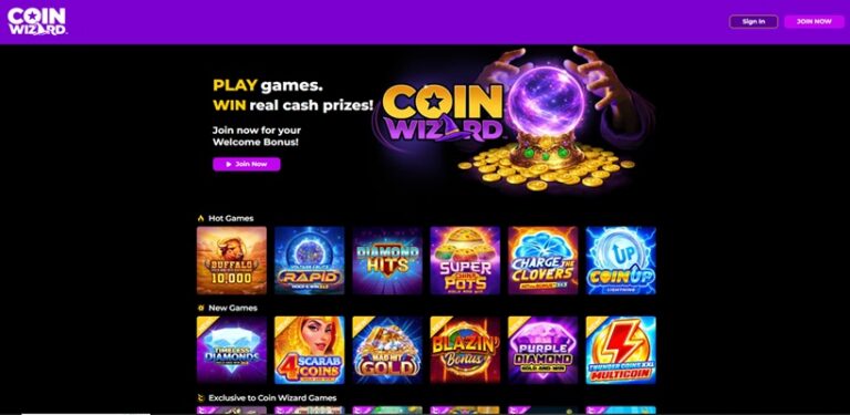 Coin Wizard Games Review 2026 | Ratings and Assessment